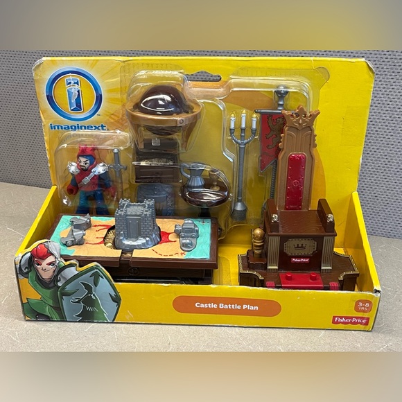 Fisher-Price | Toys | Fisher Price Imaginex Castle Battle Plan ...